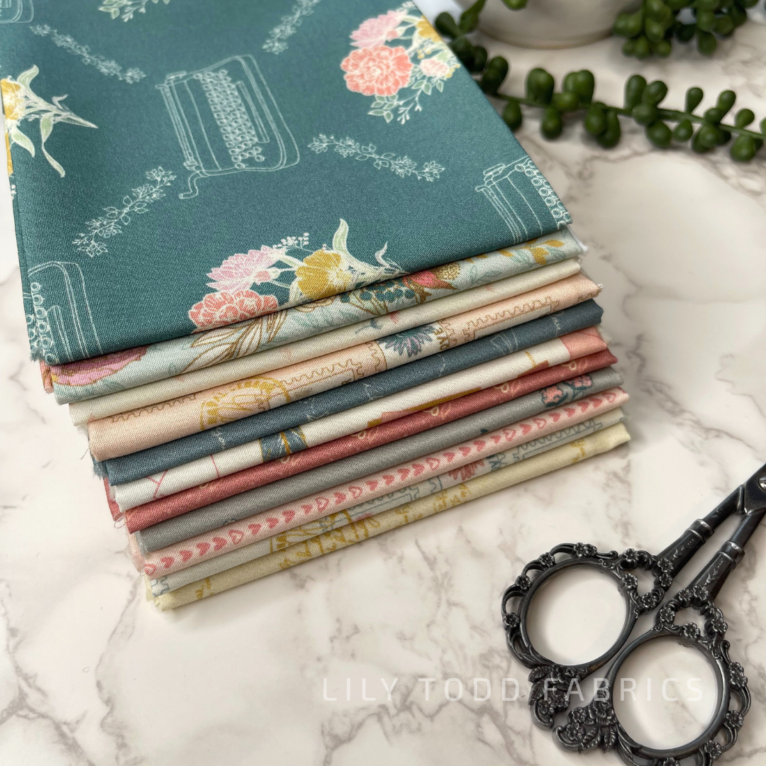 Love Letters Fat Quarter Bundle - Art Gallery Fabrics - Becca Plymale – Lily Todd Fabrics LLC