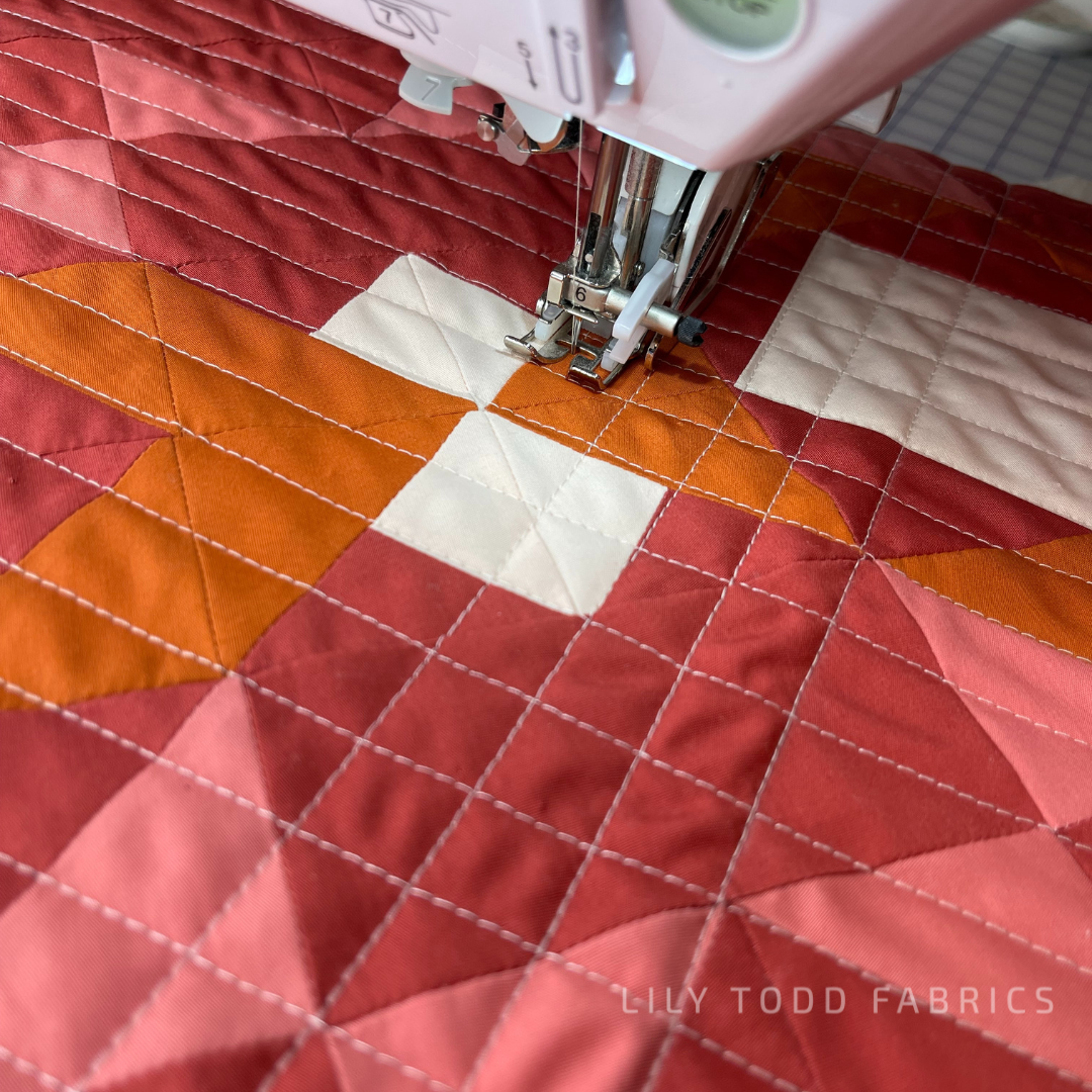 Under My Needle: Using Four Fabrics to Cozy-up my Sewing Space – Lily ...