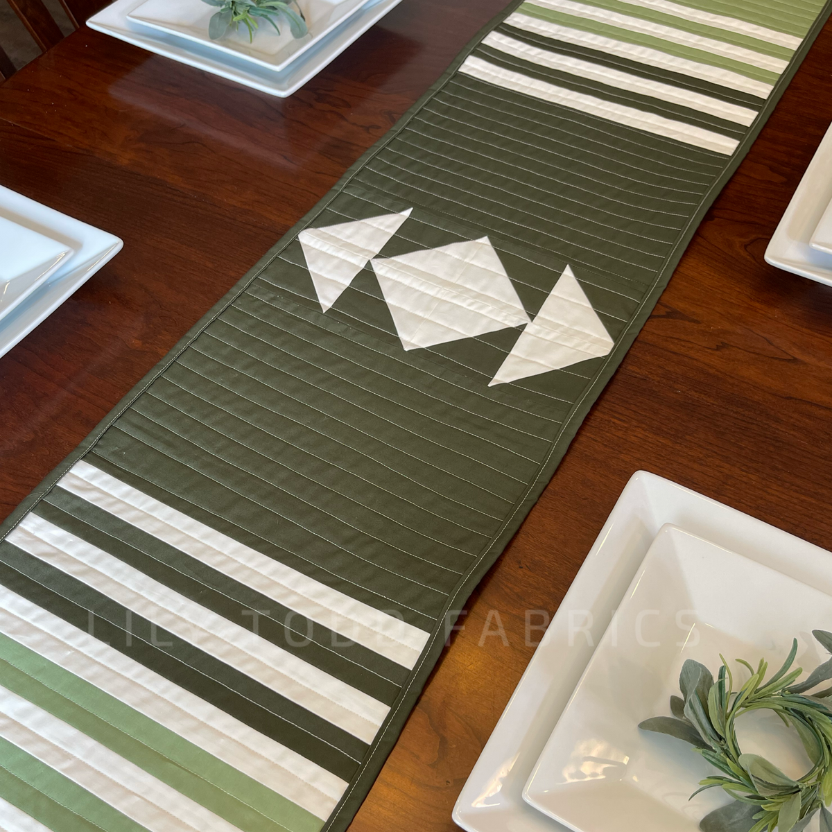 Fall Fabric Plus a Modern Table Runner by In the Light Quilts – Lily ...