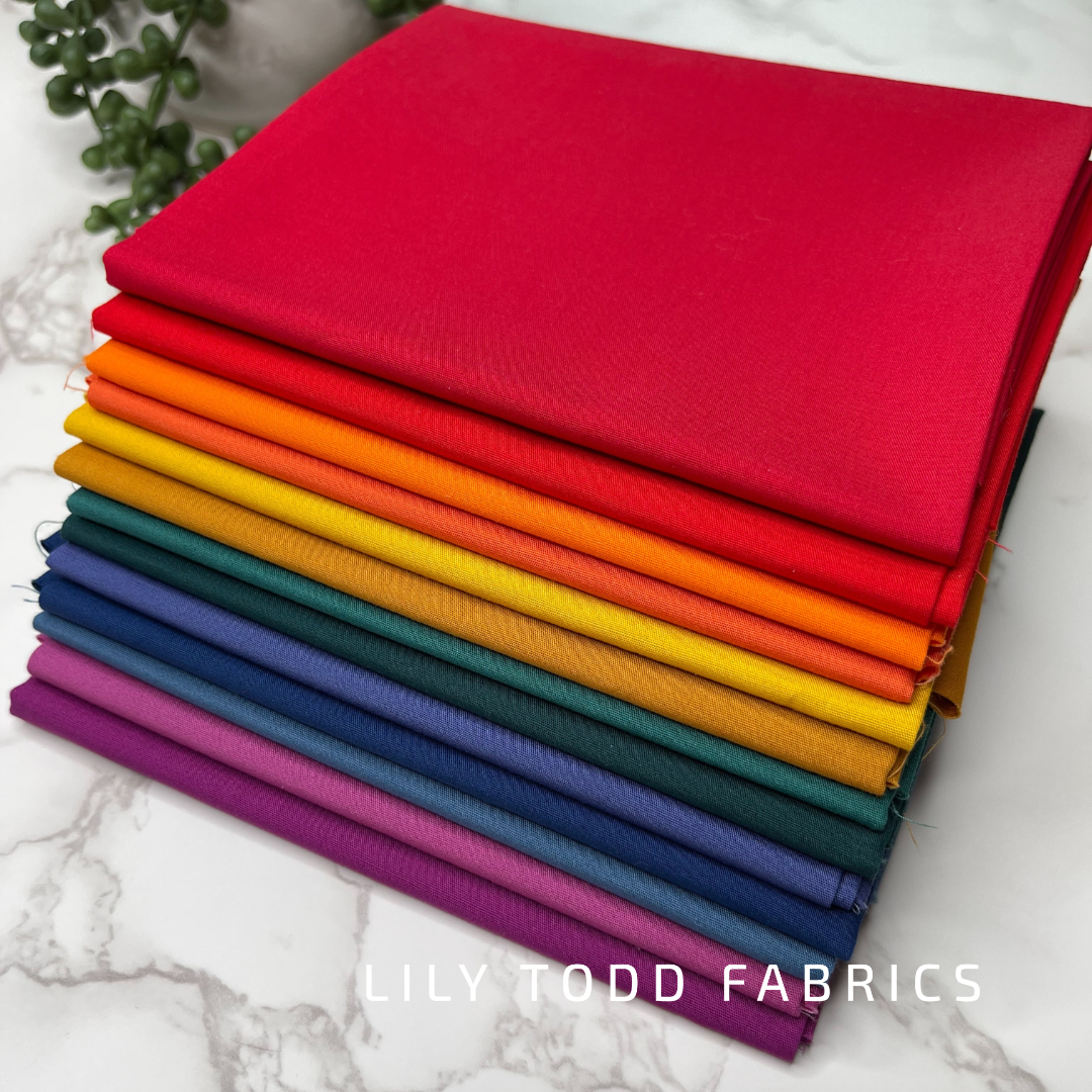 Gemstones Bundle - AGF PURE Solids - Curated Bundle – Lily Todd Fabrics LLC