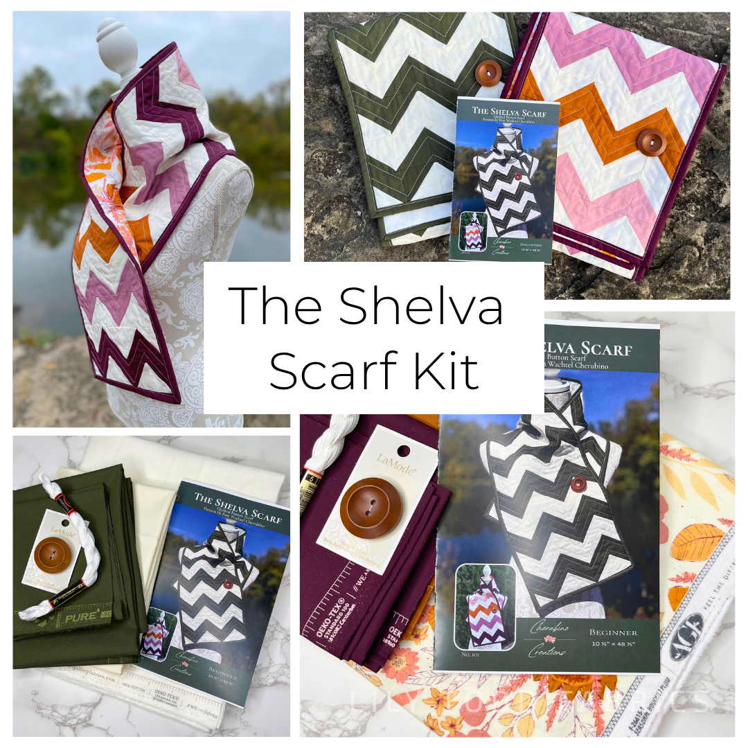 The Shelva Scarf Kits – Lily Todd Fabrics LLC