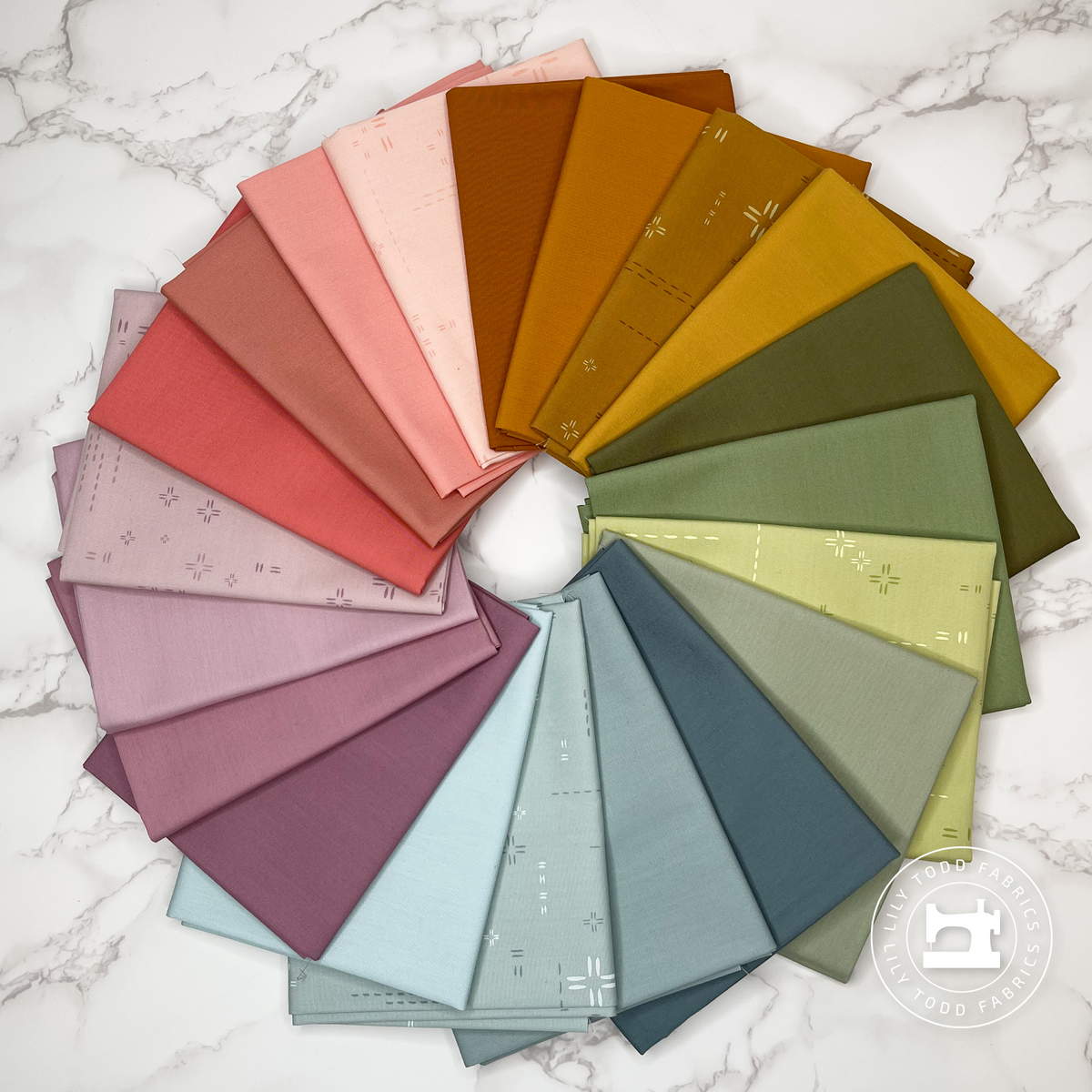 Subtle Rainbow – Lily Todd Fabrics LLC